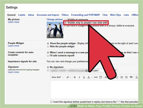How To Make Your Profile Picture Private On Gmail Steps