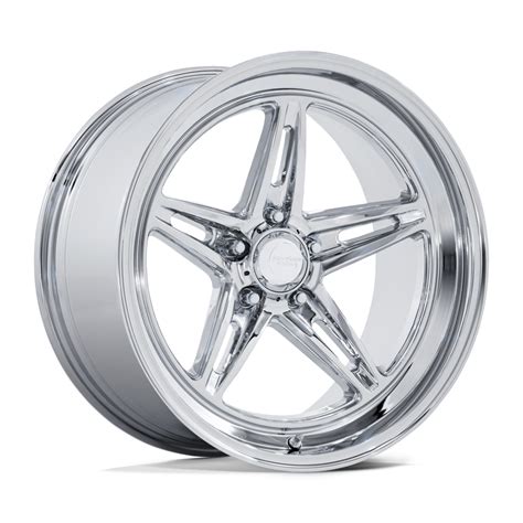 American Racing Vintage Vn514 Groove 20x10 6 5x127 Chrome Wheels
