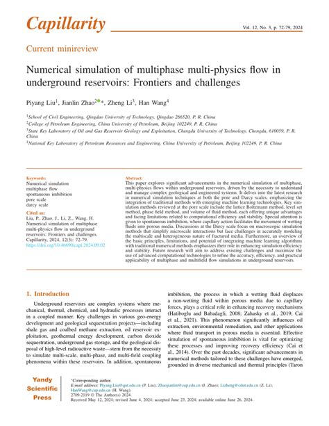 Pdf Numerical Simulation Of Multiphase Multi Physics Flow In