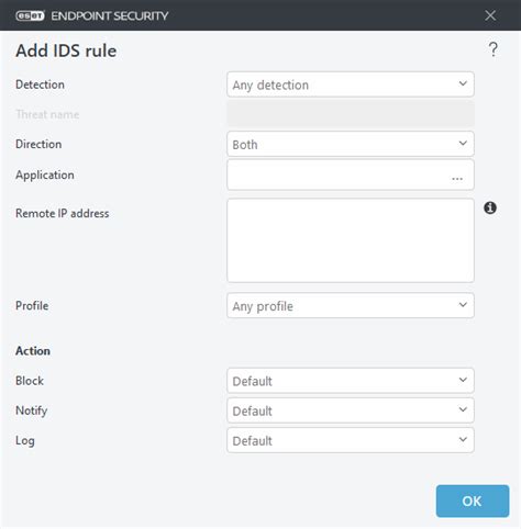 Ids Rules Eset Endpoint Security 10 0 Eset Online Help