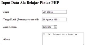 Source Code PHP Cara Simpan Atau Insert Data Dari Form Ke Tabel MySQL Blantika Informatika