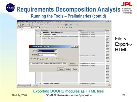 ppt requirements decomposition analysis model based testing of