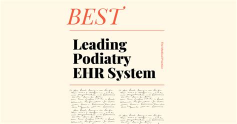 18 Best Podiatry Ehr Systems For 2025 My Reviews
