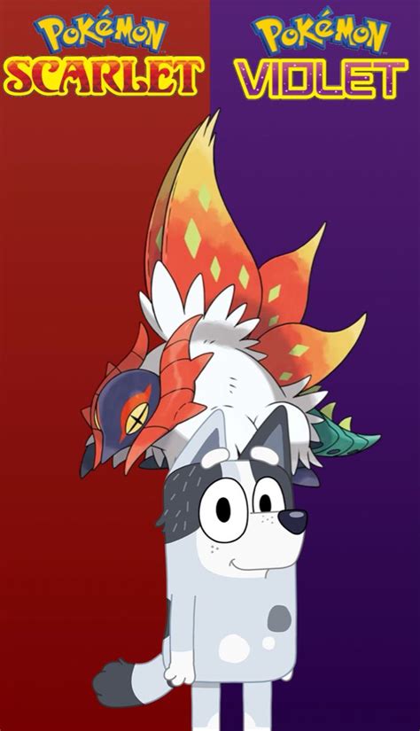 Pin By Forrestfire On Bluey X Pokemon Scarlet And Violet Pokemon Scarlet