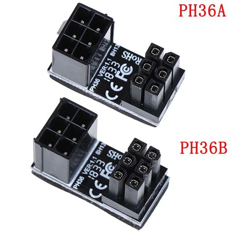 Graphics Card Power Supply Connector 6pin Adapter Grandado