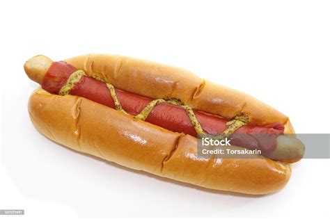 입맛을 돋우는 테이크아웃 핫도그 및 겨자와 함께 머스터드와 케첩 0명에 대한 스톡 사진 및 기타 이미지 0명 겨자 다이어트 Istock