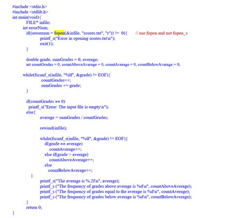 Task03 The C Program Below Finds And Displays The Chegg