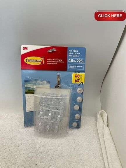 Command Mini Hooks Rideau Auctions