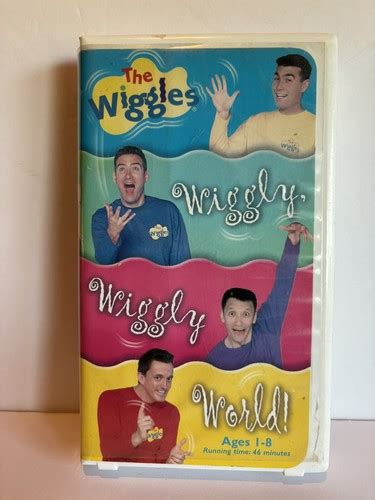 The Wiggles Wiggly Wiggly World Vhs 2001 Hit Entertainment Home Video
