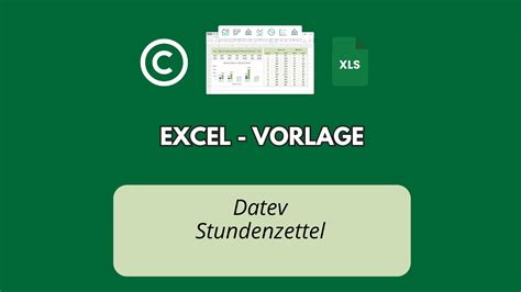 Datev Stundenzettel Excel