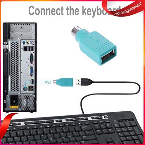 Male PS2 To USB Female Adapter Keyboard Mouse Mice Connector Shopee Philippines