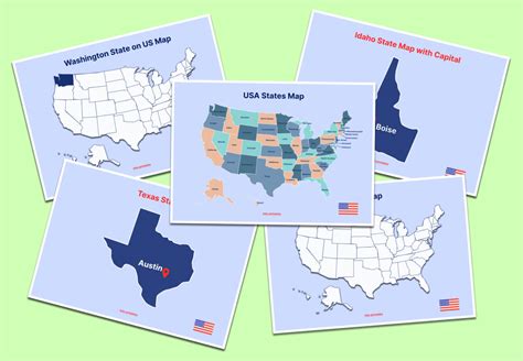 United States Map Worksheet