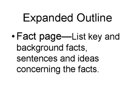 Chapter 13legal Research Process Expanded Outline Expanded Outline