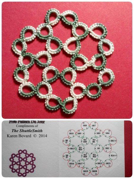 Клуб Фриволите Needle Tatting Patterns Shuttle Tatting Patterns Tatting Tutorial