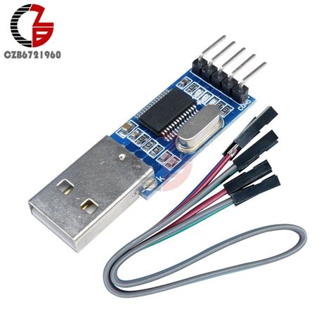 Rq＞pl2303 Usb To Rs232 Ttl Pl2303hx Download Board Isp Stc Microcontroller Converter Adapter