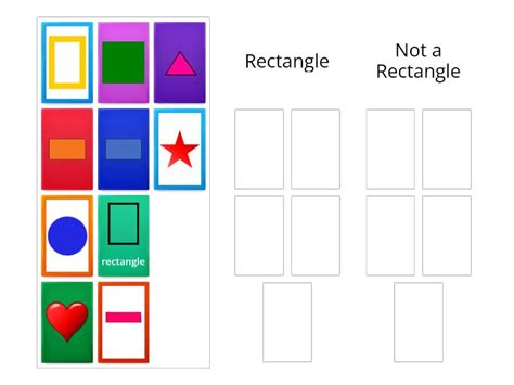 Rectangle Sort Group Sort