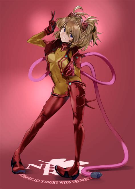 Yagisawa Teru Souryuu Asuka Langley Evangelion 3010 Thrice Upon A