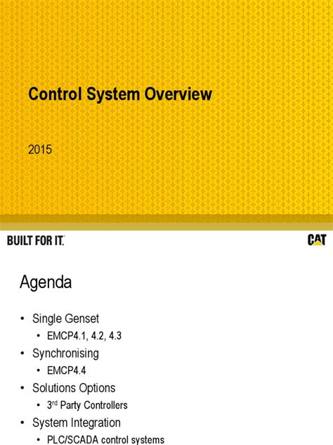 Control System Overview Pdf Scada Programmable Logic Controller