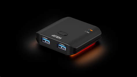 2 X 2 Usb 32 Gen 1 Sharing Switch Us4322 Aten Splitters Switches