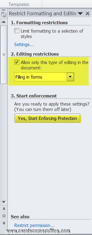 How To Protect Cells In A Word Table Using A Text Form Field