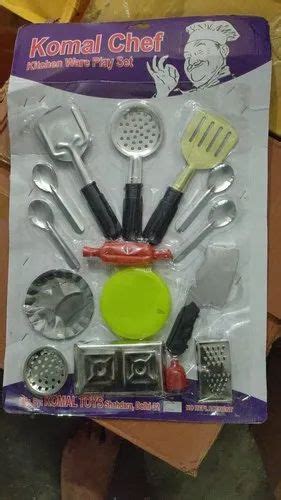 Stainless Steel Toy Kitchen Set Play Kitchen Latest Price