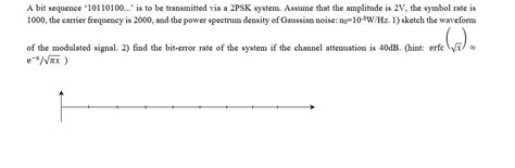 solved a bit sequence 10110100 is to be transmitted via