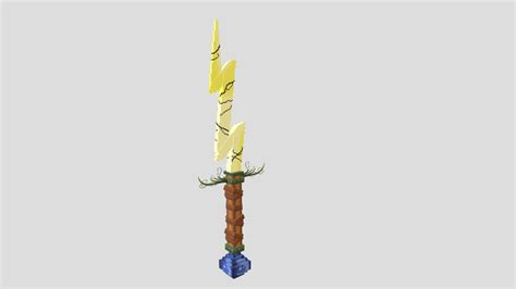 Lightning Bolt Sword 3d Model By Otaka Misu Otakamisu [0bcc8ff] Sketchfab