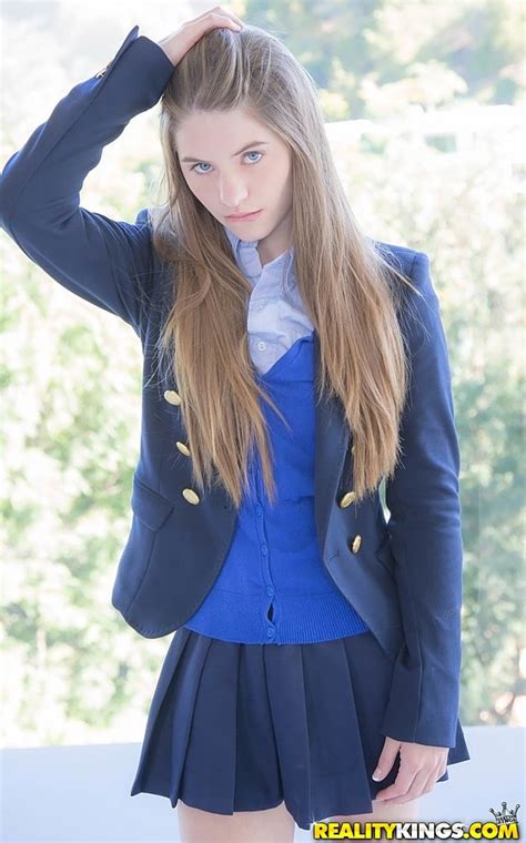 Naughty Schoolgirl In Uniform Makes The Grade On Her Knees Alice March R18hub