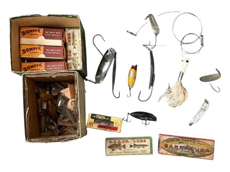 Lot Large Group Of Fishing Lures Hooks Etc