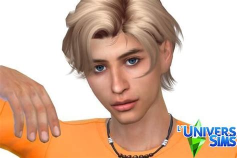 Will Solace Percy Jackson Series Cheveux Sims Sims Les Sims 5