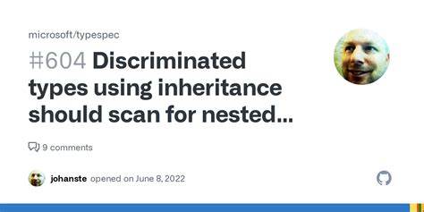 Discriminated Types Using Inheritance Should Scan For Nested Types · Issue 604 · Microsoft