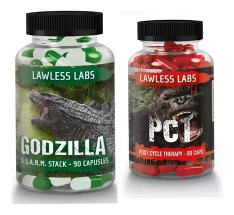 Godzilla Lawless Labs Stack 5 Pct Original Cuotas Sin Interés