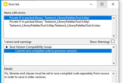 Preview Feature In Labview 2024 Q1 Developing A Labview Project In An Older Save Version File