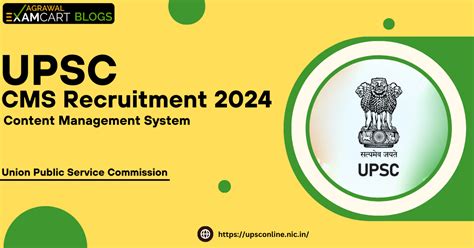 Upsc Cms Recruitment 2024 Notification Vacancy Exam Pattern