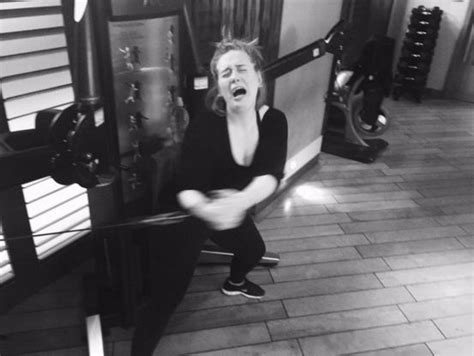Adele Just Shared A Gym Picture And Its The Most Relatable Thing Ever