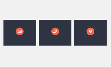 Amazing CSS With Contact Info Section Amazing CSS