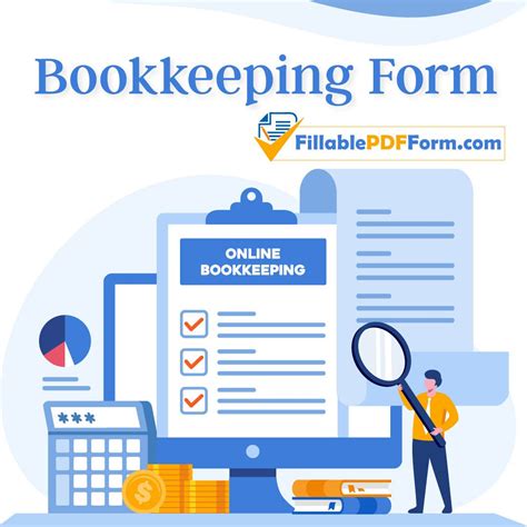 Bookkeeping Templates Fillable Pdf For Small Business