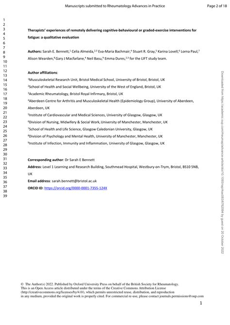 Pdf Therapists Experiences Of Remotely Delivering Cognitive Behavioural Or Graded Exercise