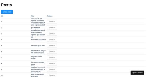 Modal Context Codesandbox