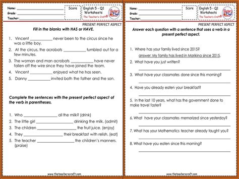 Year 6 Activity Sheets