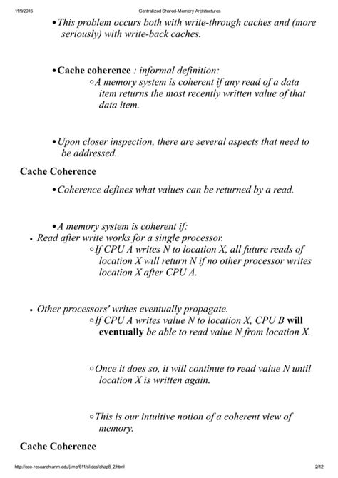 centralized shared memory architectures pdf