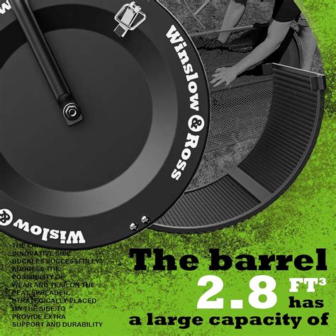 Compost Spreader For Lawn 24 Inch Peat Moss Spreader With Double Side Latches Heavy Duty