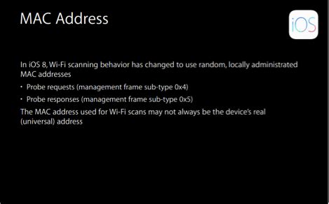 Fake IOS WiFi MAc Address To Improve Privacy And Security