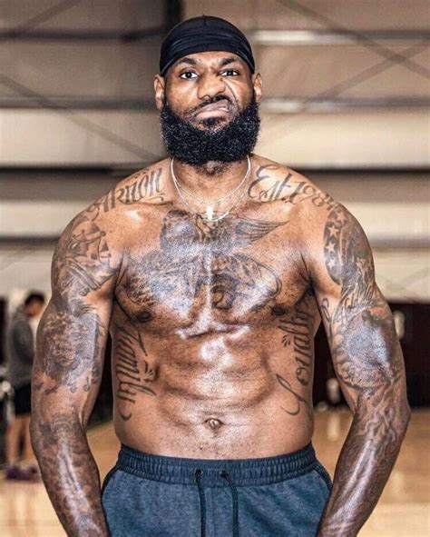 Lebron James Back Tattoo