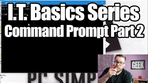 Command Prompt Basics Part 2 It Basics Series Youtube