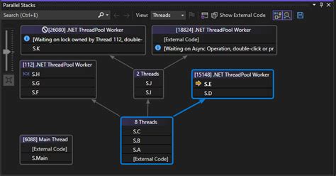 Debug A Parallel Application Visual Studio Windows Microsoft Learn