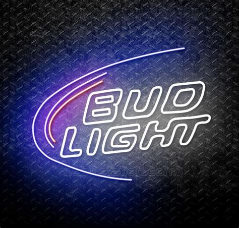 Authentic Nib Bud Light Small Prestige Opti Neon Sign For Sale