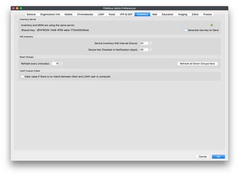 Configuring Inventory Filewave Kb