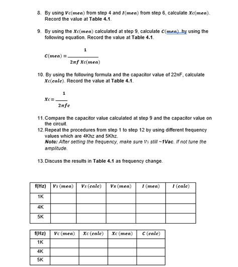 Solved Part RC Circuit Consider The Series RC Network Chegg Com