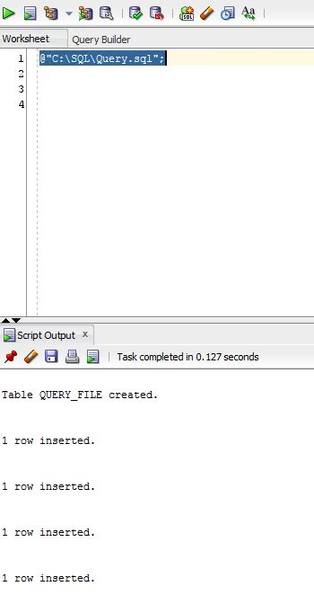 Dicas Como Executar Arquivo Um “sql” Via Sql Developer Oracle Dbsql